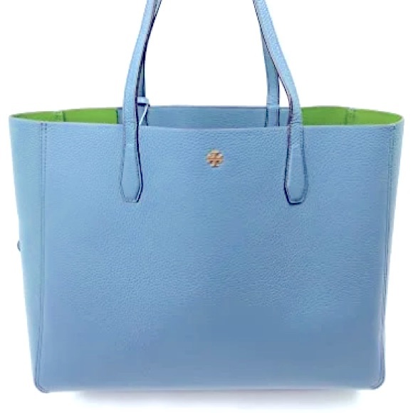 Tory Burch | Bags | Tory Burch Blake Tote Powder Blue | Poshmark